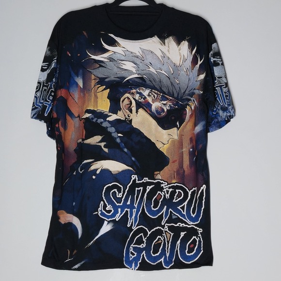 Crown | Shirts | Satoru Gojo Tshirt Mens Large Aop Modern Double Sided ...